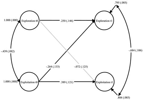 Latent Cross Lagged Panel Model For Principal Exploration And