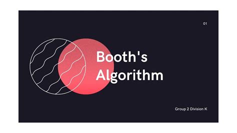 booth s algorithm k2 youtube