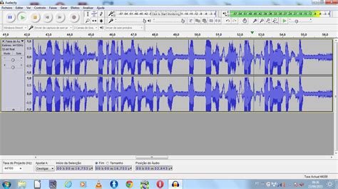 Audacity Editor Em áudio