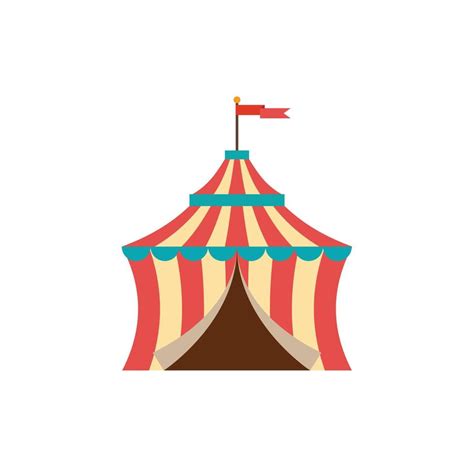 Circus Tent Vector Illustration 19659543 Vector Art At Vecteezy