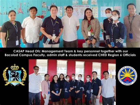 Casap Bacolod Ched Compliance Inspection Casap