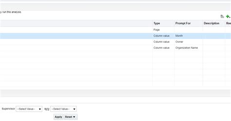 열심히 하지말자 OTBI Set Default Selection In DashBoard Prompt