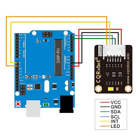 Cqrobot Ocean Tcs34725 Color Sensor Compatible With Arduino Raspberry