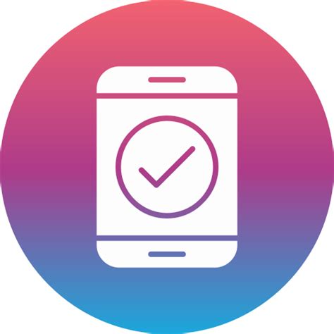 Completed Task Generic Gradient Fill Icon