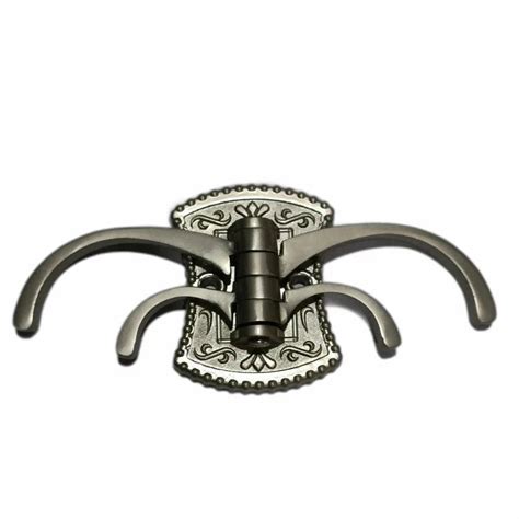 Silver 3inch Zinc Wall Hooks Number Of Hooks 4 At Rs 100piece In
