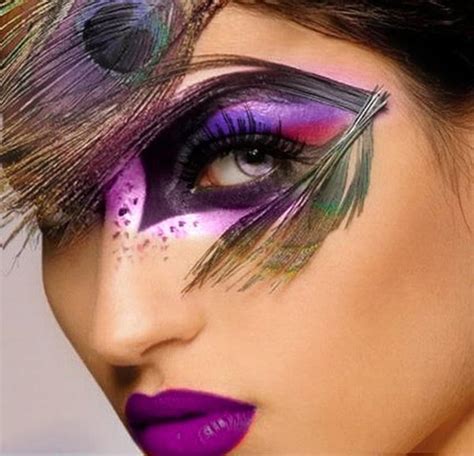 Peacock Eye Makeup