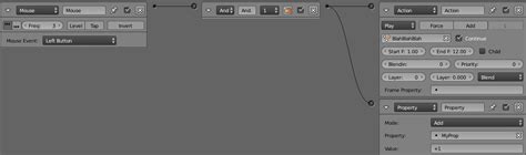 Blender Game Engine Do Something When An Actuator Happens Blender Stack Exchange
