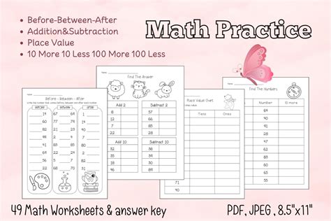 Place Value Addition Subtraction Graphic By HappyDesign Creative Fabrica