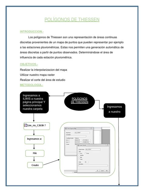 Polígonos De Thiessen Pdf
