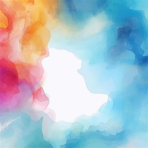 Premium Ai Image The Water Colour Gradient