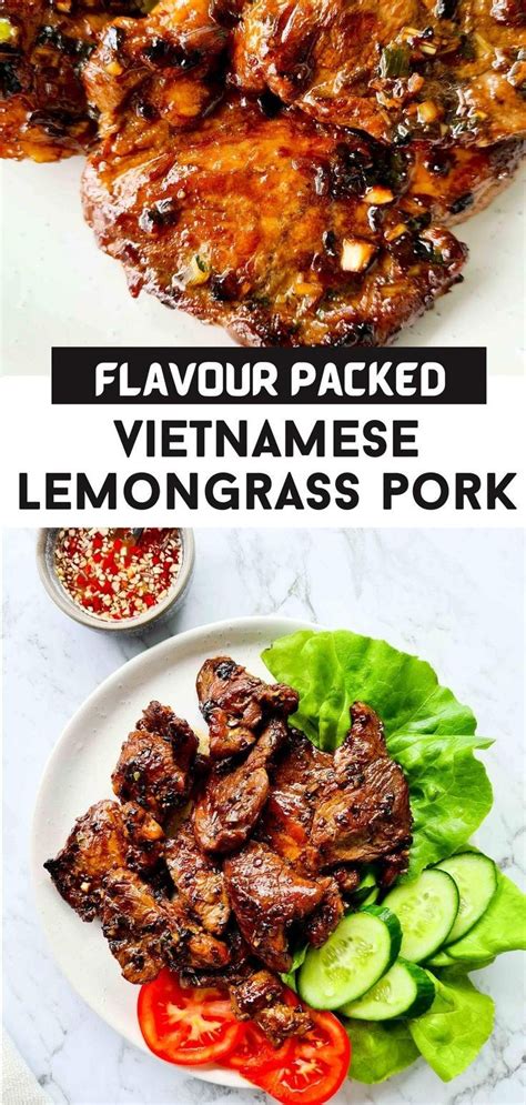 Flavorful Vietnamese Lemongrass Pork Chops