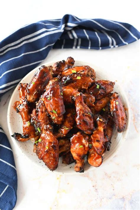 Easy Apricot Sticky Wings Foodtalk