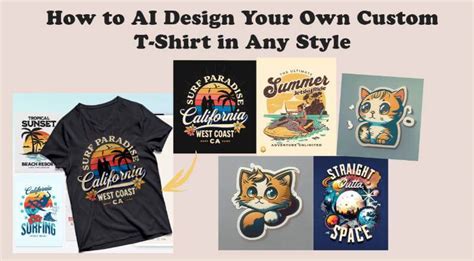 Create Your Own Style With Ai T Shirt Design Generator Easy