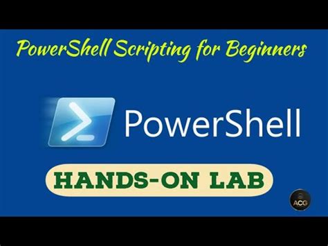 Module Hands On Lab A Configuring Windows PowerShell YouTube