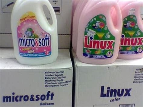 Fabric Softener And Detergent Microsoft Linux Microsoft