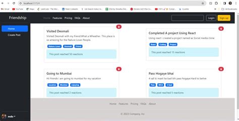 Crafted A Social Media App With React Suman Sahu Posted On The Topic