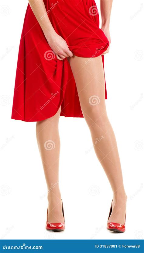 Seksowna Womanish Noga W Butach Obraz Stock Obraz Złożonej Z