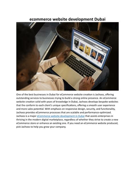 Ppt Ecommerce Website Development Dubai Powerpoint Presentation