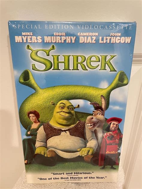 Shrek Vhs 2001 Special Edition Brand New Factory Sealed Etsy