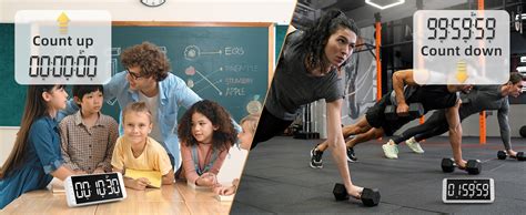 Meesmeek 7 8 Extra Large Led Kitchen Timer 99h Countdown Countup With 3