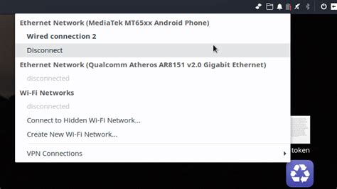 Internet Usb Tethering Di Linux Ubuntu Budgie Blog Zdienos