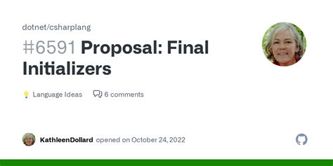 Proposal Final Initializers Dotnet Csharplang Discussion 6591