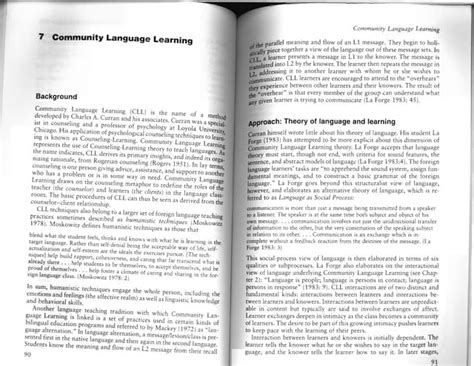 Communicative Language Learning Pdf Education