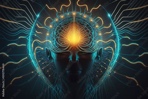 Generative Ai Neural System Psy Wave Alpha Frequency Divination Stock