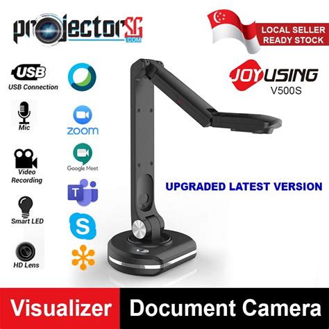 Joyusing V500s Visualizer Ultra Portable Document Camera Object Scanner Visualiser Cam