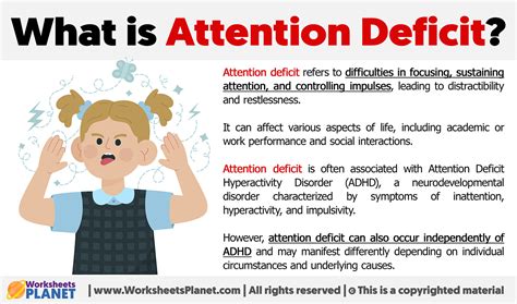 What Is Attention Deficit