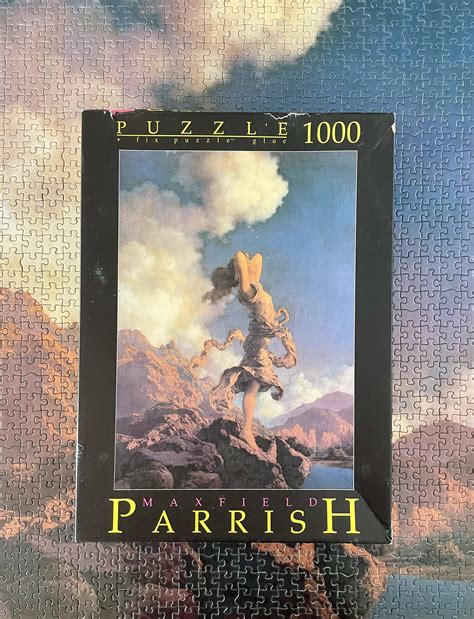 [entry] Ecstasy By Maxfield Parrish Fink And Company 1000 Pieces R Jigsawpuzzles