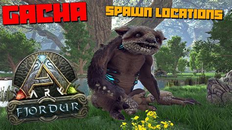 Ark Fjordur Best Gacha Spawn Locations Asgard Vanaheim Realms