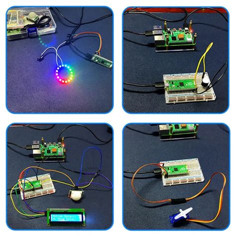 Geeekpi Raspberry Pi Pico Starter Kit Micropython Robotshop
