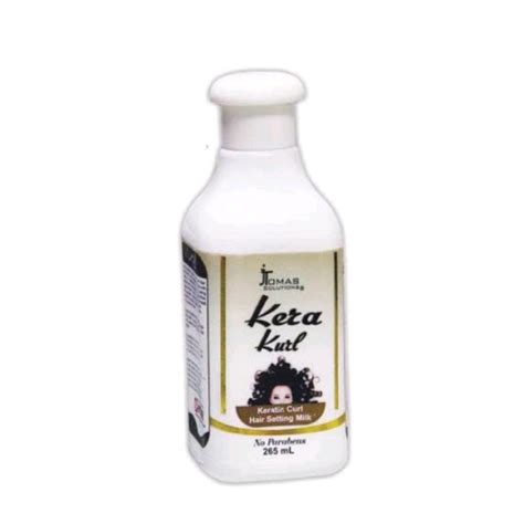 Jtomas Solutions Kera Curl Keratin Curl Hair Setting Milk Shopee