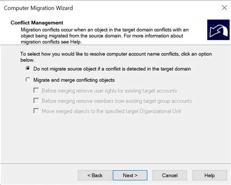 Migrate Source Domainold To Target Domainnew With Admt 32