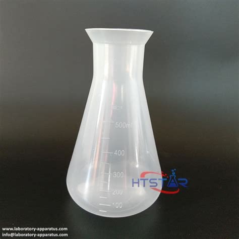 Conical Flask Plastic Clear Graduated Ml To Ml Laboratory