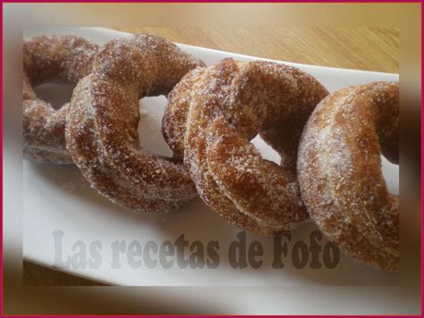 Las recetas de Fófo Roscos fritos