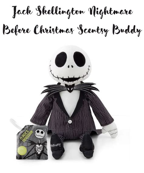 Jack Skellington Nightmare Before Christmas Scentsy Buddy Scentsy