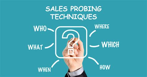 Sales Probing Questions 50 Probing Techniques Tăng Doanh Số Bán