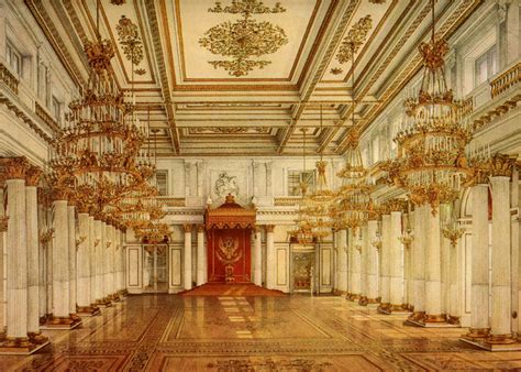 Георгиевский (Большой тронный) зал Зимнего дворца | Санкт-Петербург Центр
