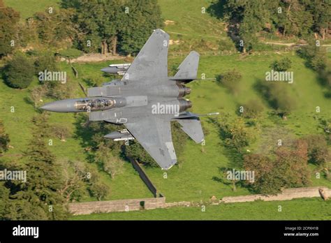 Mach Loop F15 Eagle Stock Photo Alamy