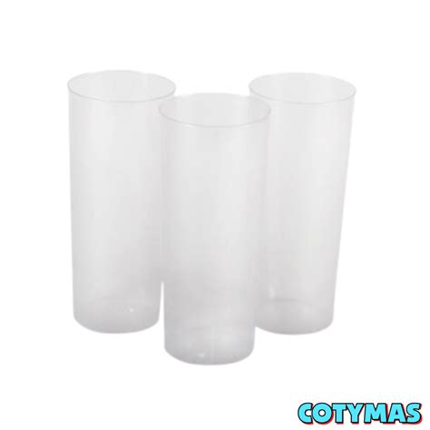 Vaso Trago Largo Flexible X100 Cotillon CotyMas