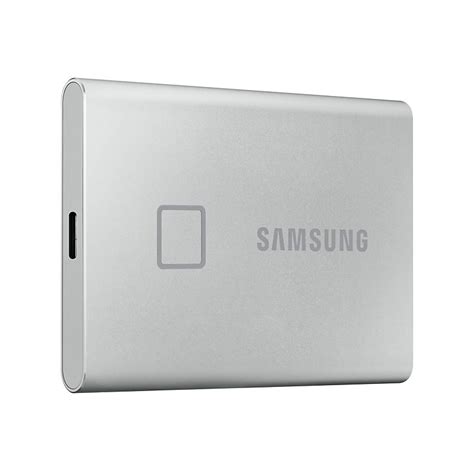 2TB Samsung Portable SSD T7 Touch USB3.2 silber - Externe SSDs ...