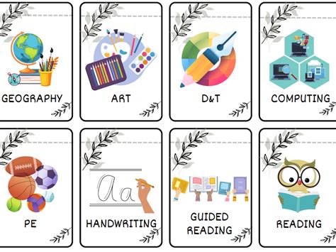 Class Visual Timetable Ks1 Ks2 Teaching Resources