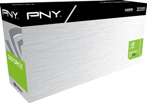 PNY GF710 NVIDIA GeForce GT-710 Graphics Card, 954MHz 1GB PCI Express ...
