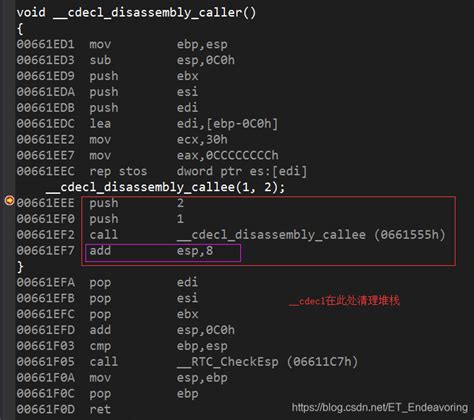 Cc函数调用约定c语言asm函数传入约定 Csdn博客