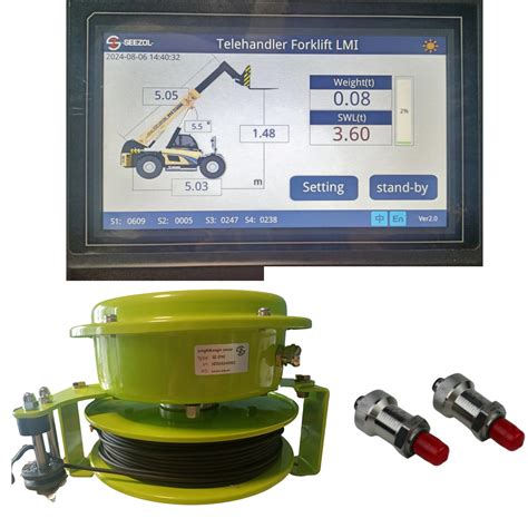 Telehandler Forklift Load Indicatorload Limiterload Moment Indicator Telehandler Forklift Load Indicatorload Limiterload Moment Indicator