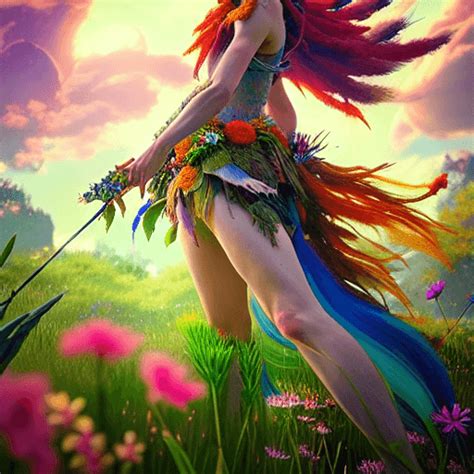 Beautiful Queen Titania Of The Fairies · Creative Fabrica
