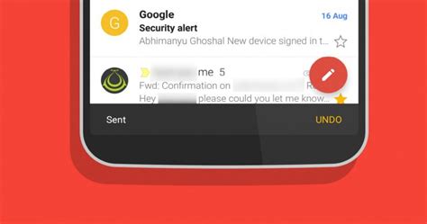 Gmail Now Allows Android Users To Undo Sent Messages