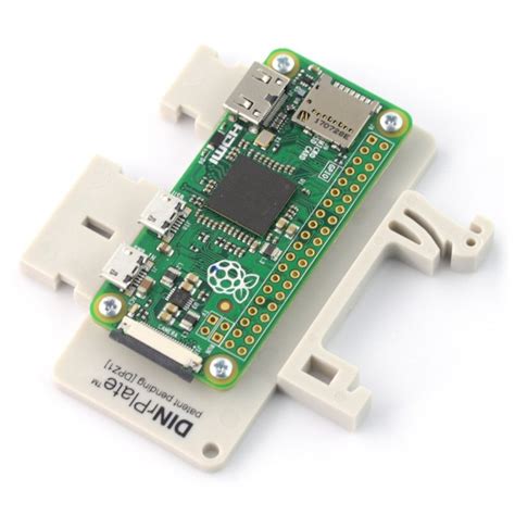 Din Rail Mount For Raspberry Pi Zero Botland Robotic Shop